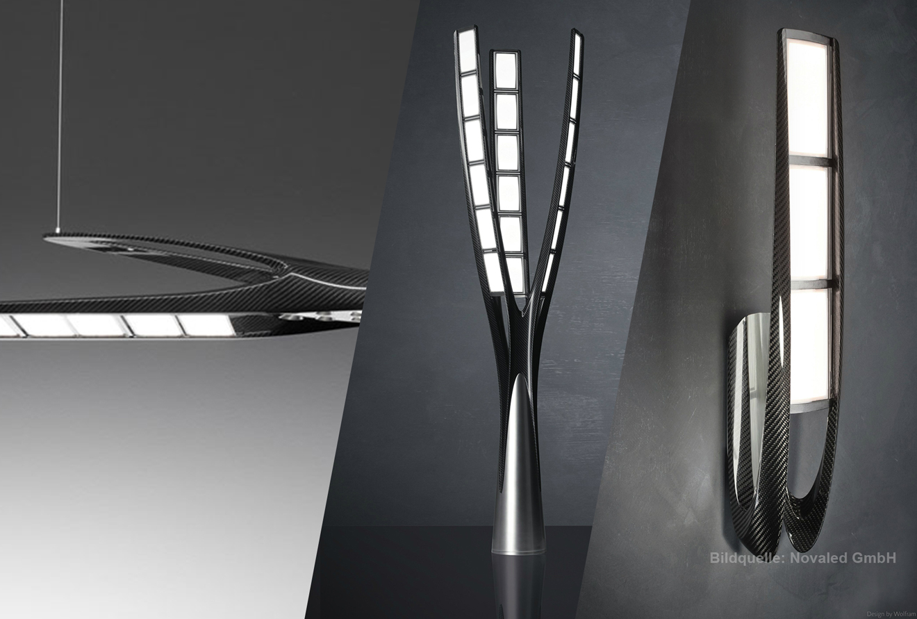 Carbon Composites für OLED Leuchten